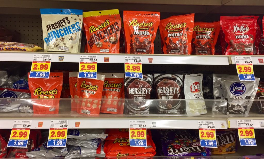 Hershey's Bagged Candy just $.99 - Kroger Couponing