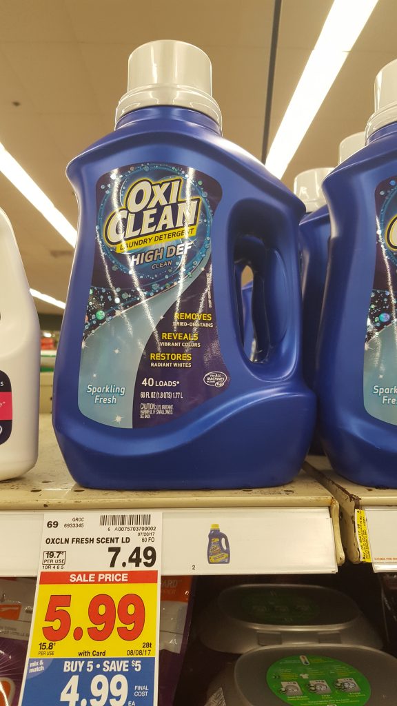 OxiClean Laundry Detergent just $1.99 - Kroger Couponing