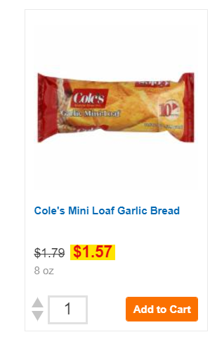 Coles Mini Loaf just $1.07 - Kroger Couponing