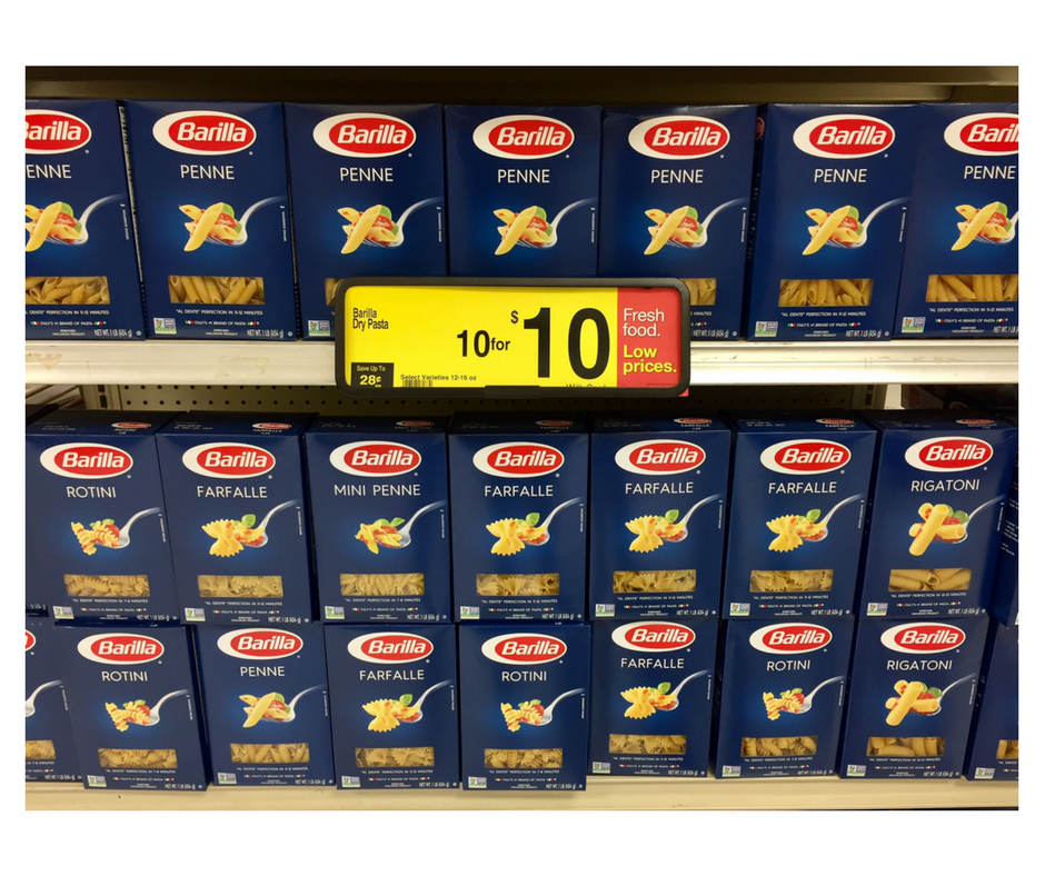 Barilla Pasta as low as $.67 a box - Kroger Couponing