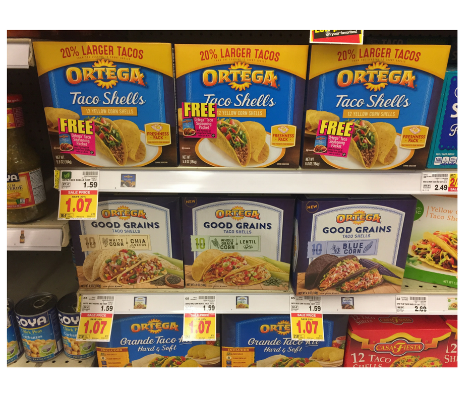 Ortega Taco Shells as low as $.20 - Kroger Couponing