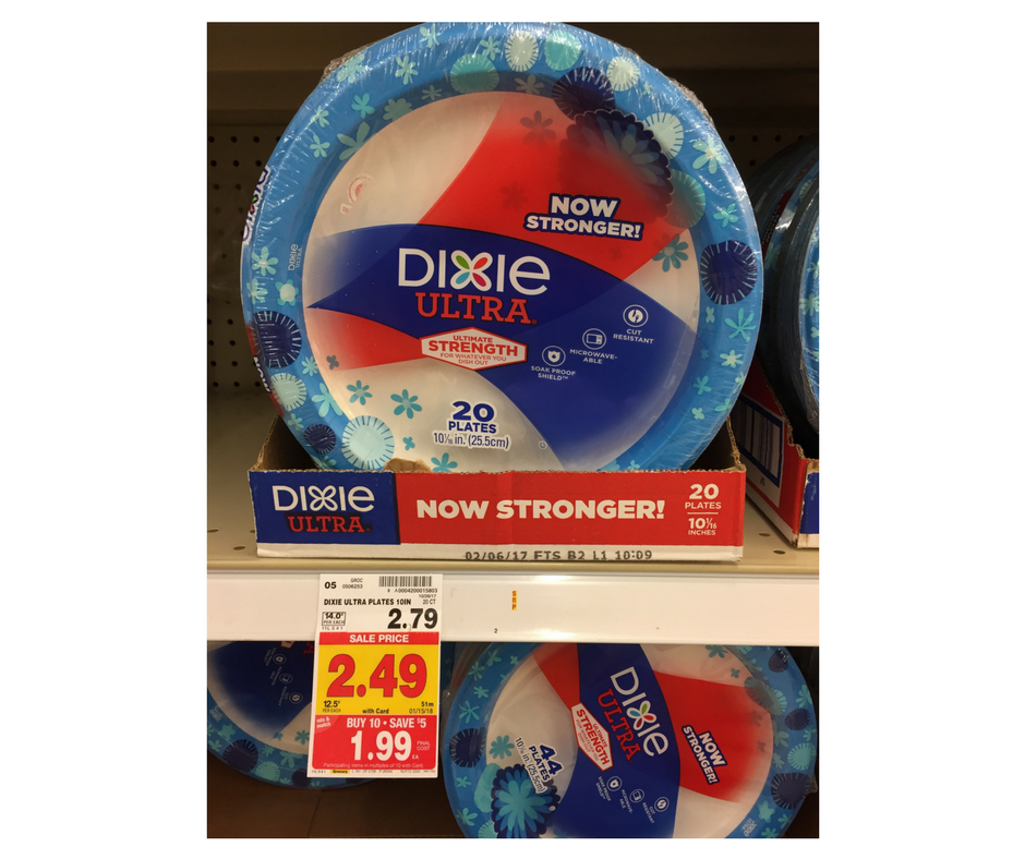 Dixie Plates as low as $1.25 - Kroger Couponing