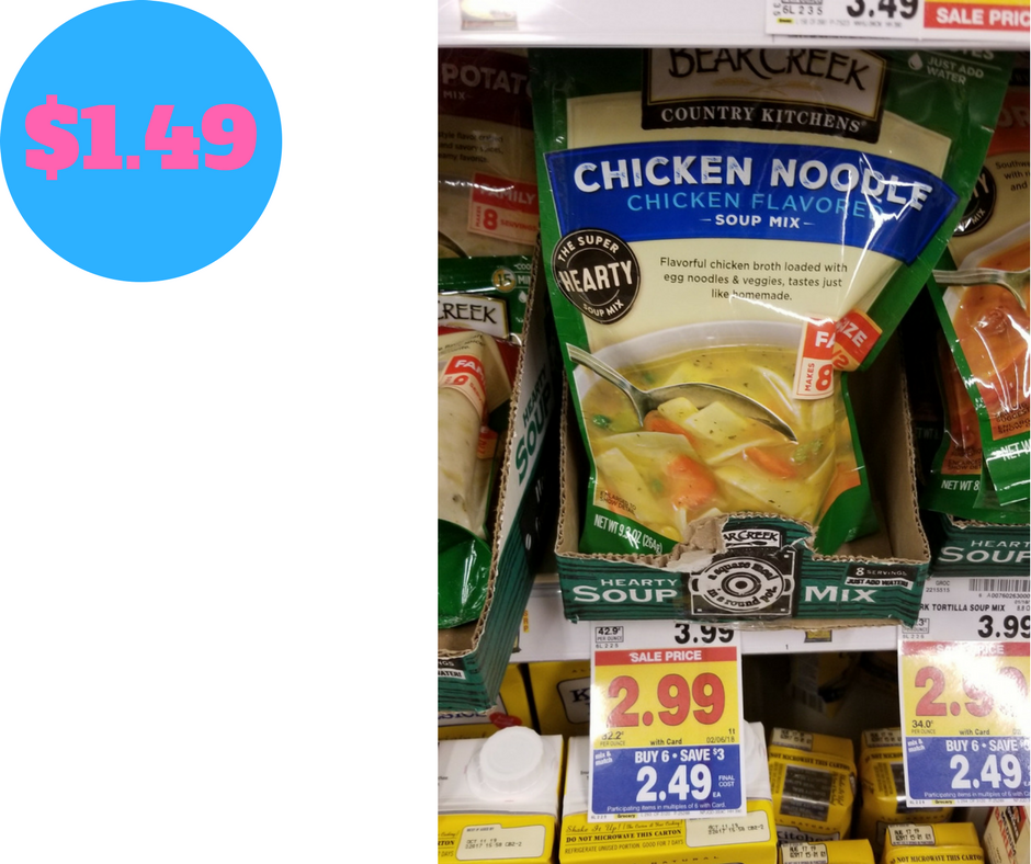 Bear Creek Soup just $1.49 - Kroger Couponing