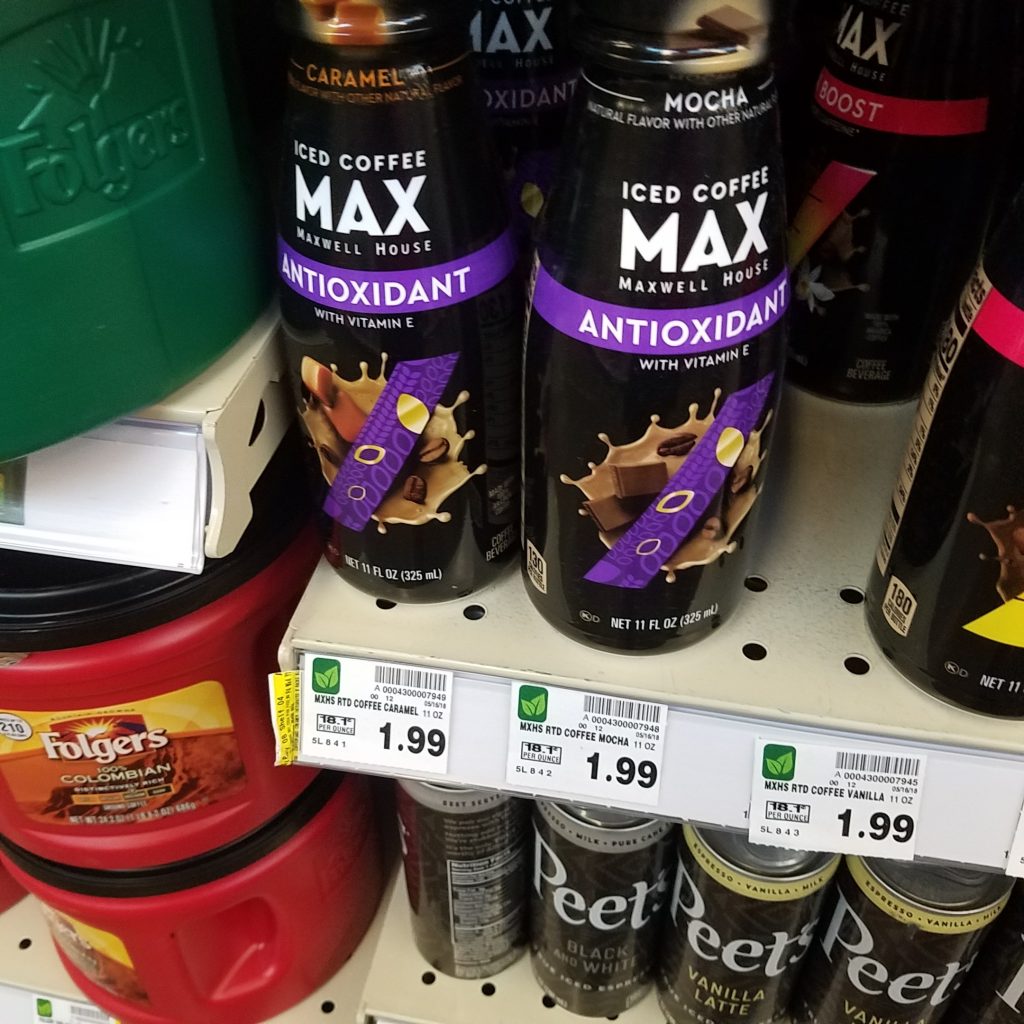 Max Boost Iced Coffee just $.99 - Kroger Couponing
