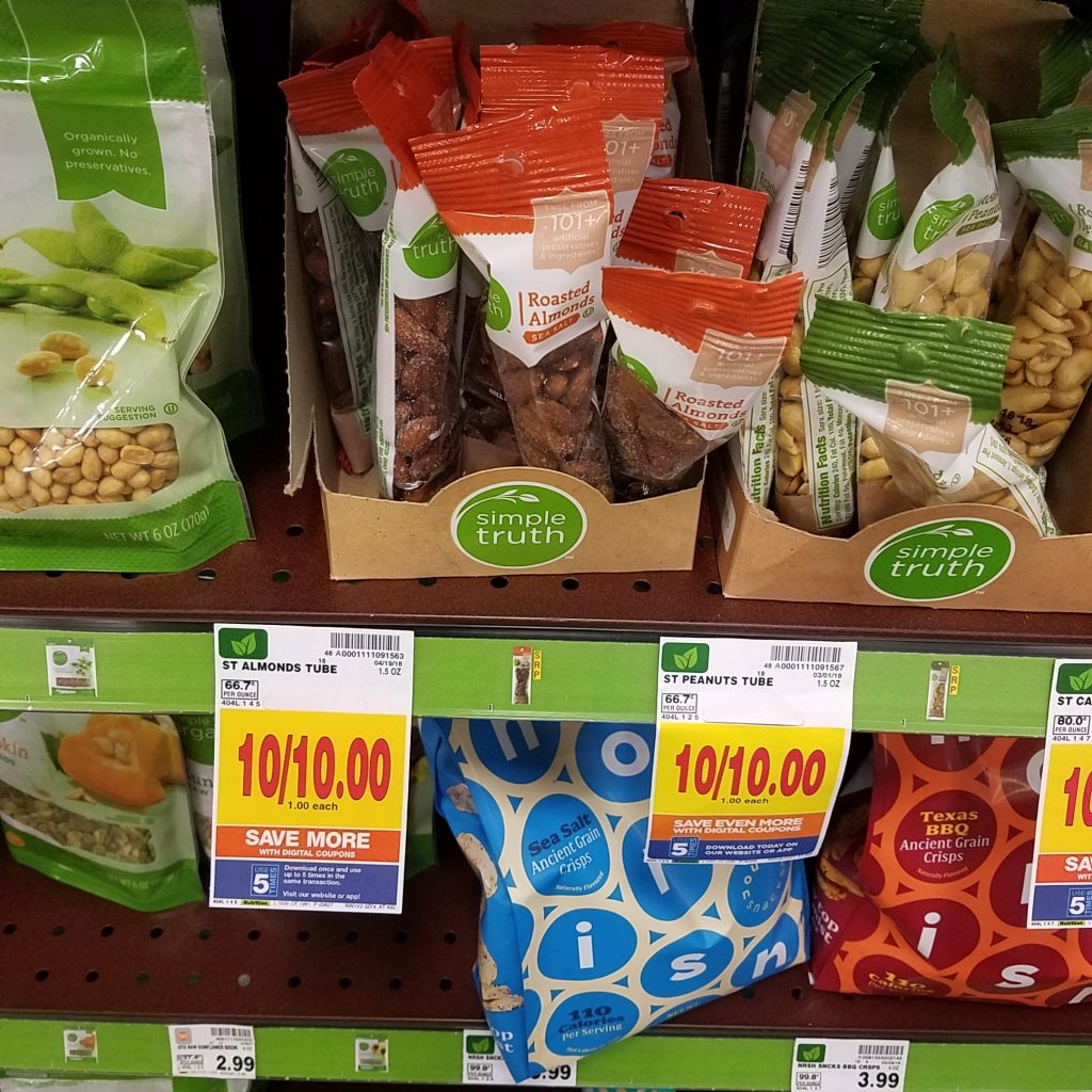 Free Simple Truth Peanuts - Kroger Couponing